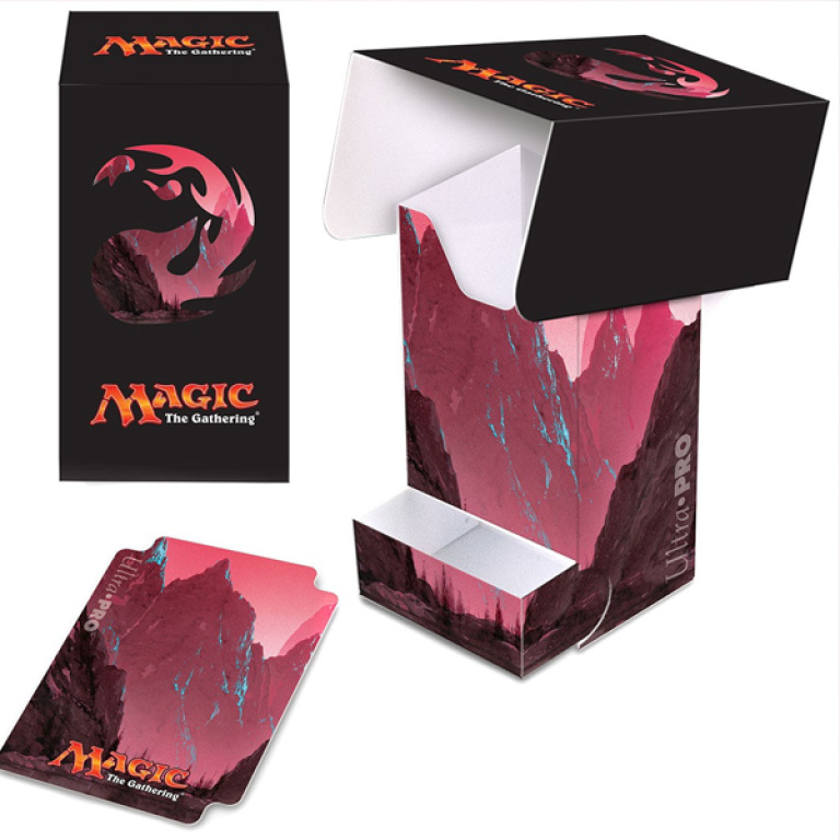 DECK BOX – Ultra Pro 75 cards – Mountain Unhinged – Bazaar of Baghdad