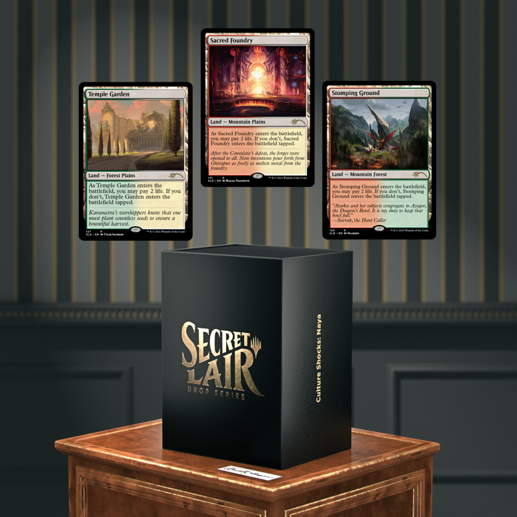 SECRET LAIR - Arcane: Lands (Traditional Foil Edition) - Bazaar of Baghdad