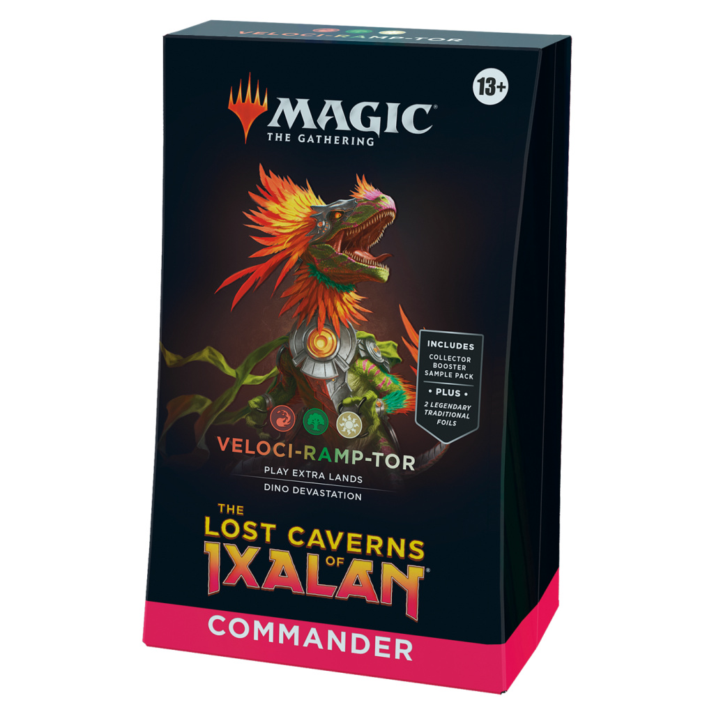 COMMANDER DECK - The Lost Caverns of Ixalan - Veloci-Ramp-Tor (ING ...